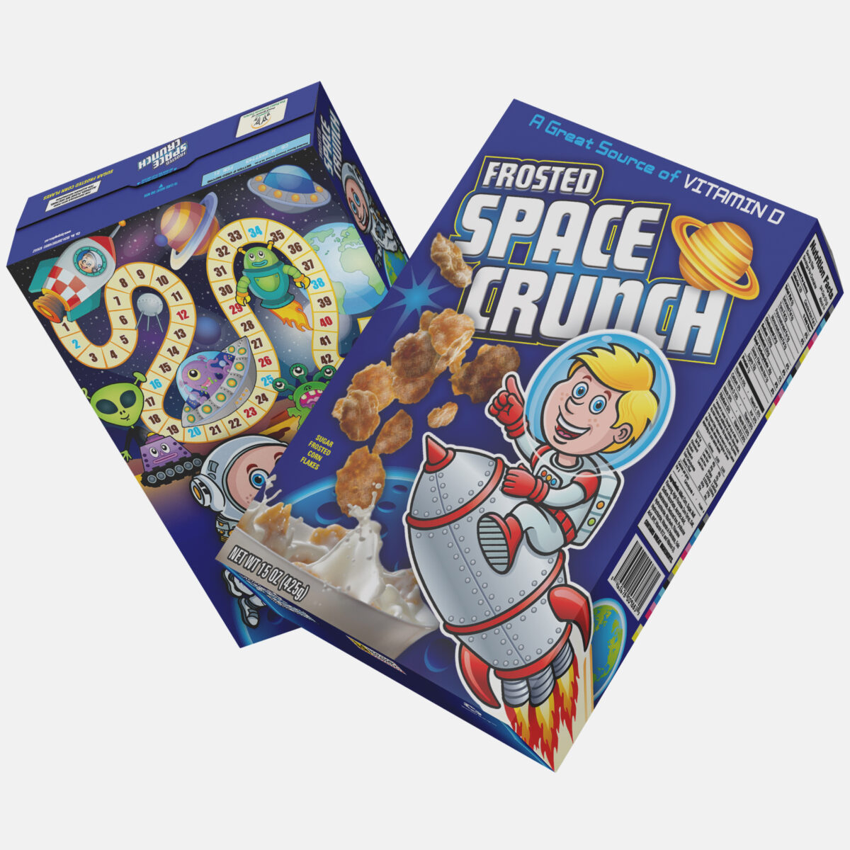 Cereal – Frosted Space Crunch - Hand Prop Room