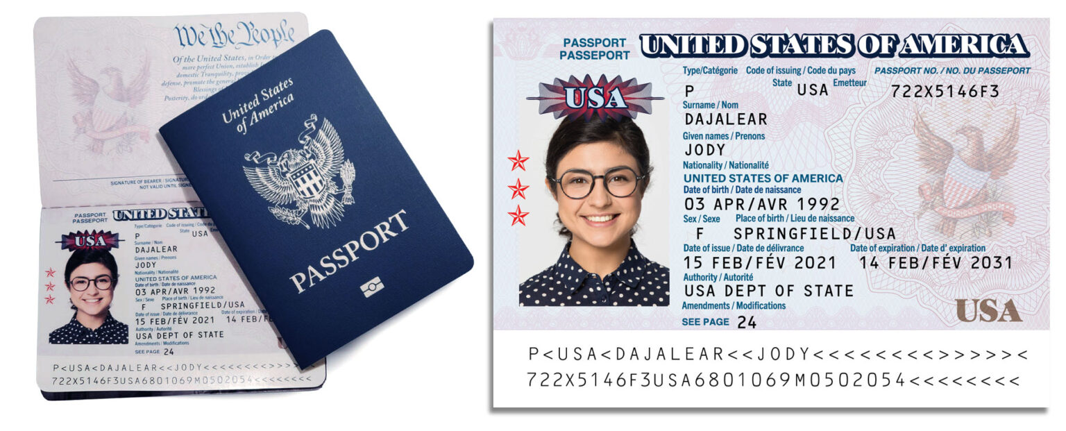Passport – Fictitious Design – USA - Hand Prop Room